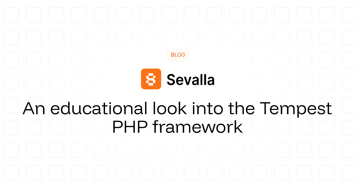 An educational look into the Tempest PHP framework