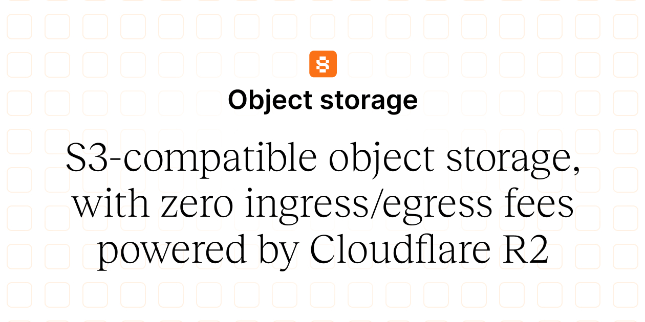 Object Storage - Sevalla®